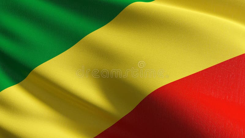 Congo National Flag Collection Eight Versions Of Congo Vector Flags