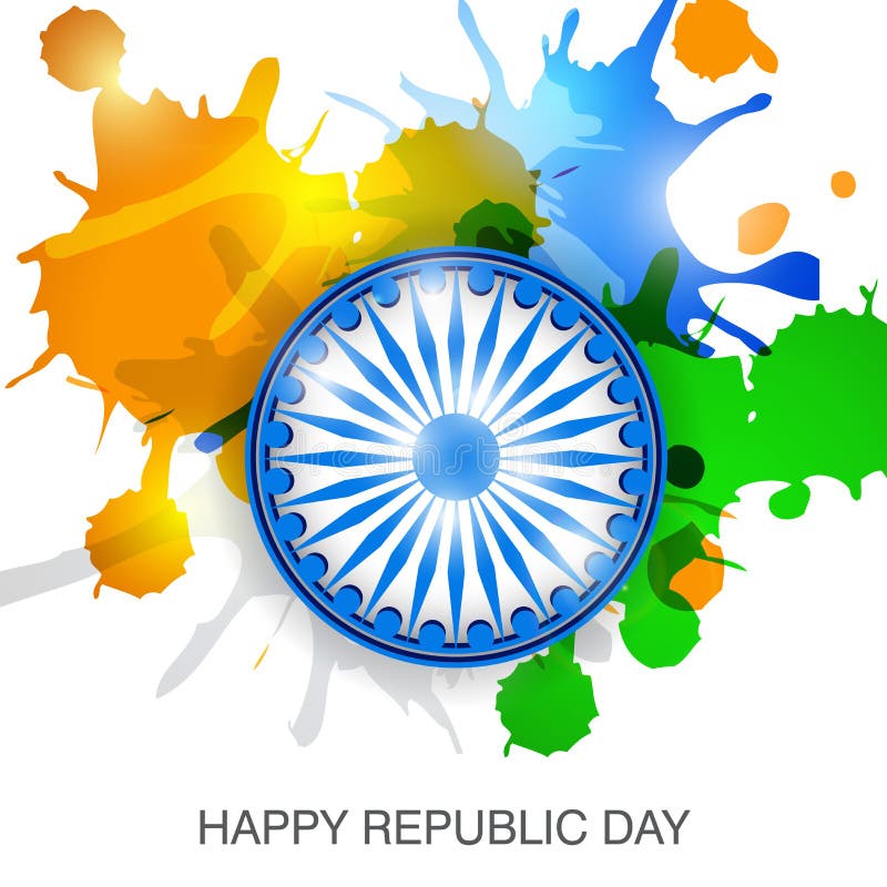 Republic Day. stock illustration. Illustration of national - 64804655
