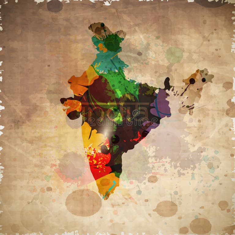 India Tricolor Map Stock Illustrations – 681 India Tricolor Map Stock ...