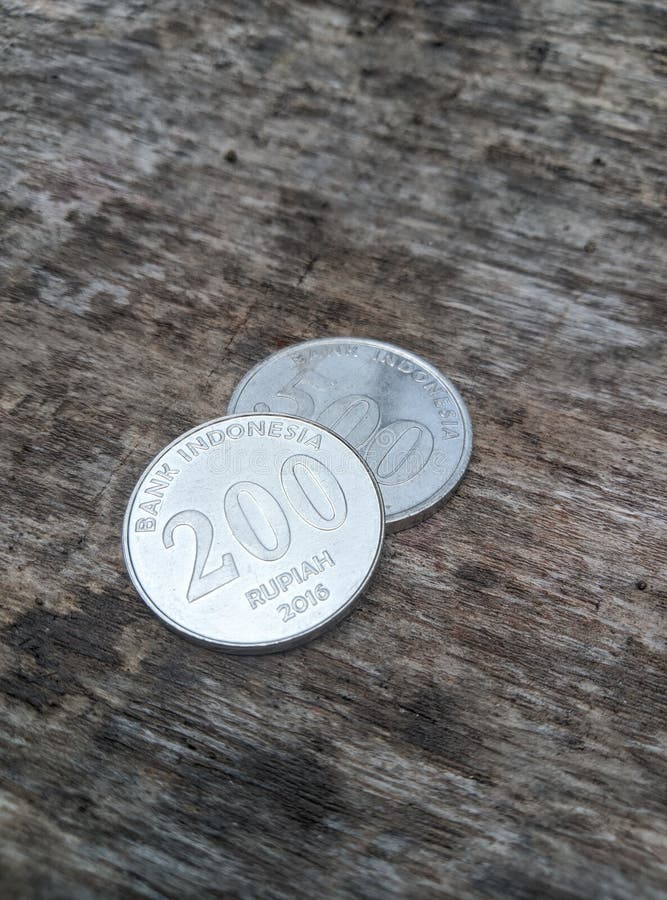 Republic of Indonesia 200 Rupiah Coins, Coins from the Republic of ...