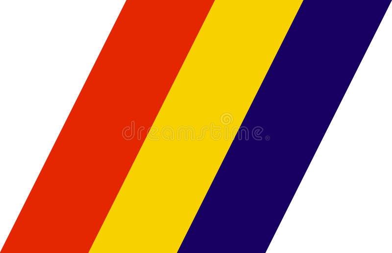 Republic of Korea Coast Guard Racing Stripe Stock Illustration ...