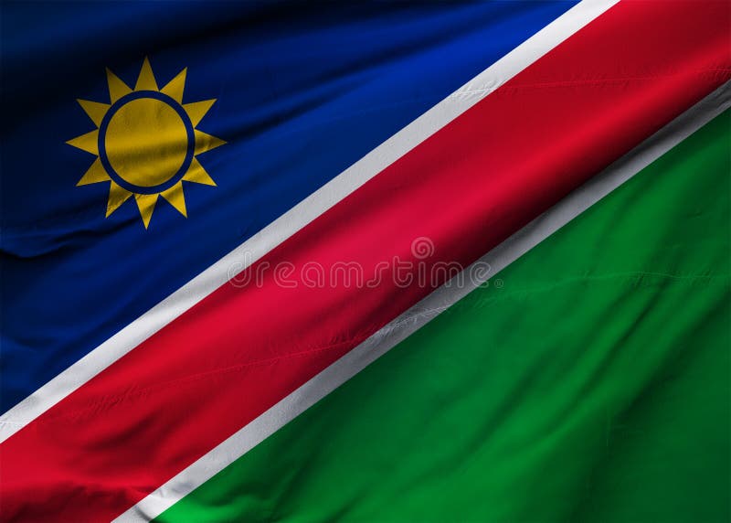 Republic of Namibia stock illustration. Illustration of national ...