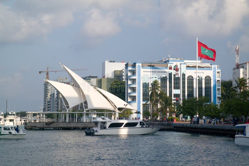 Republic Square in Male , the Capital of Maldives Editorial Photo ...