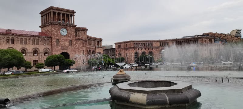 Republic Square in Spli stock image. Image of republic - 277835153