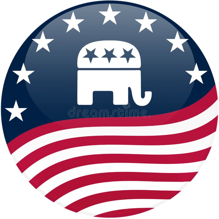 Republican Logo Stock Illustrations – 6,777 Republican Logo Stock ...
