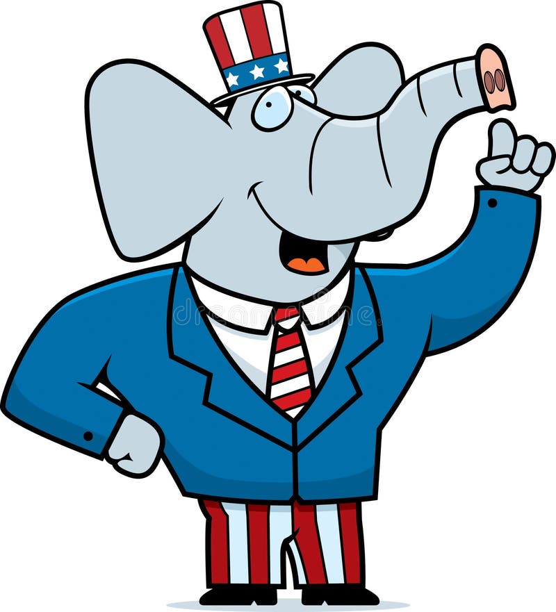 Republican Elephant editorial image. Illustration of july - 11287805