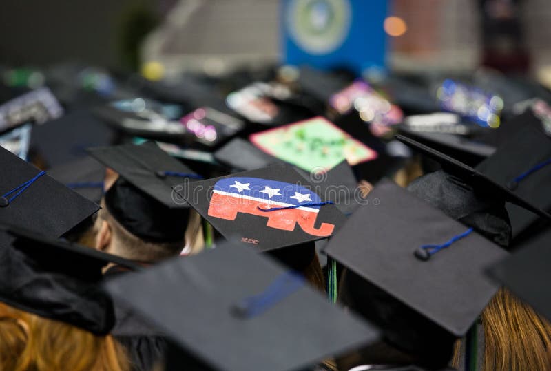 Republican Graduating from College Editorial Stock Photo - Image of ...