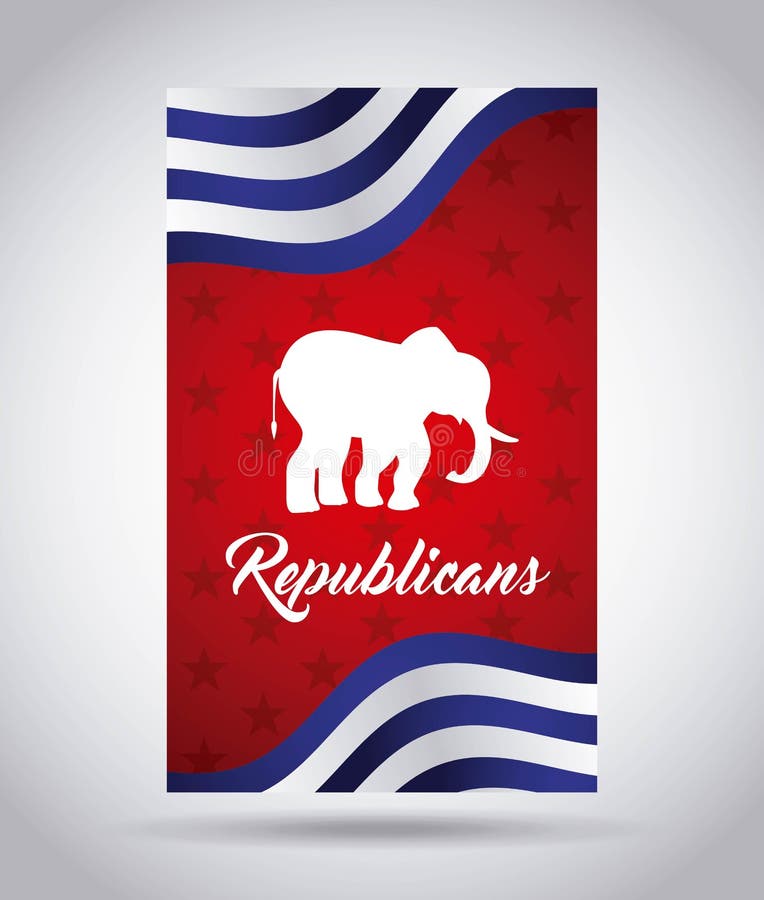Symbol of US Republican Party Editorial Photography - Illustration of ...