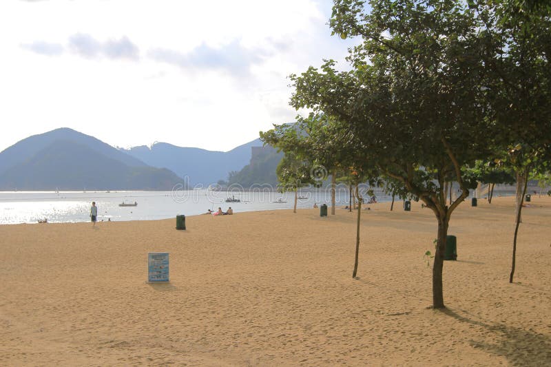 14 Sept 2013 Repulse Bay Beach, China Beachfront Skyline Editorial ...