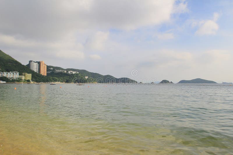 14 Sept 2013 Repulse Bay Beach, China Beachfront Skyline Editorial ...