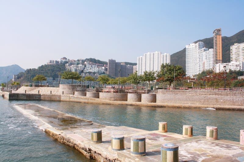 Repulse Bay Beach in Hong Kong Stock Photo - Image of natural, beach ...
