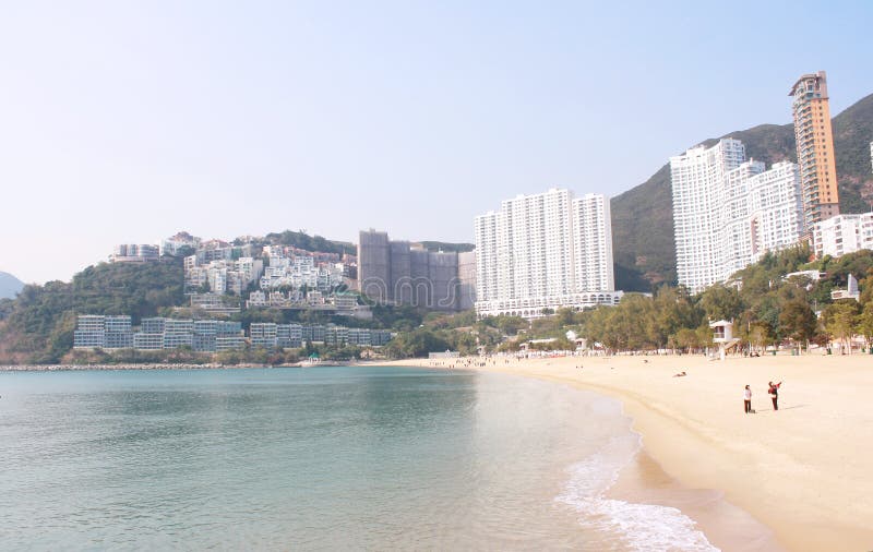 Repulse Bay Beach in Hong Kong Editorial Image - Image of view, island ...