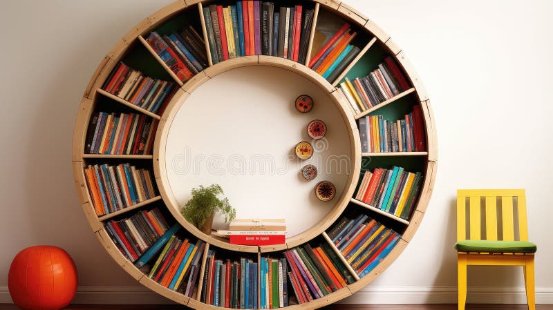 Repurposed cable spool stock illustration. Illustration of creative ...
