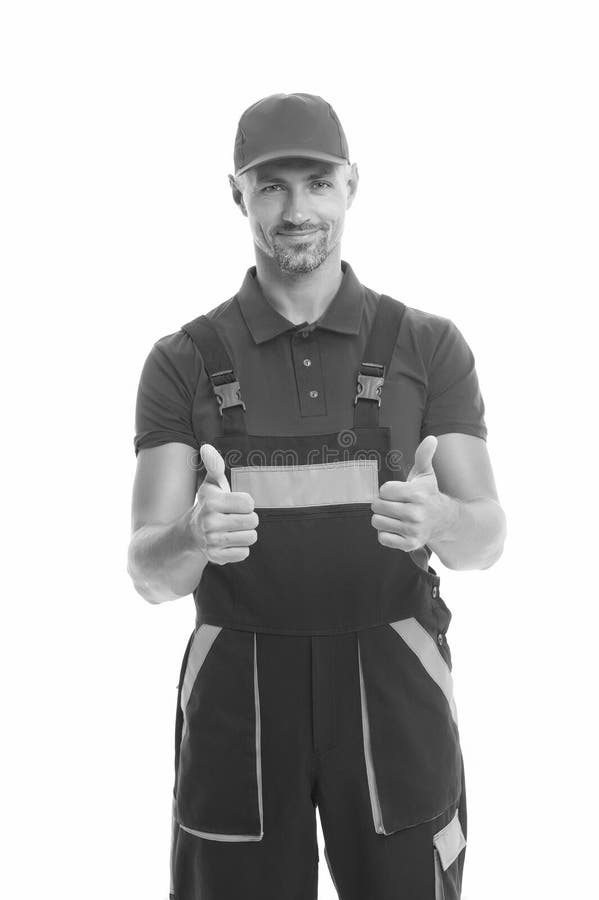 Reputable Master. Easy and Quick. Handyman Service. Man Helpful Laborer ...