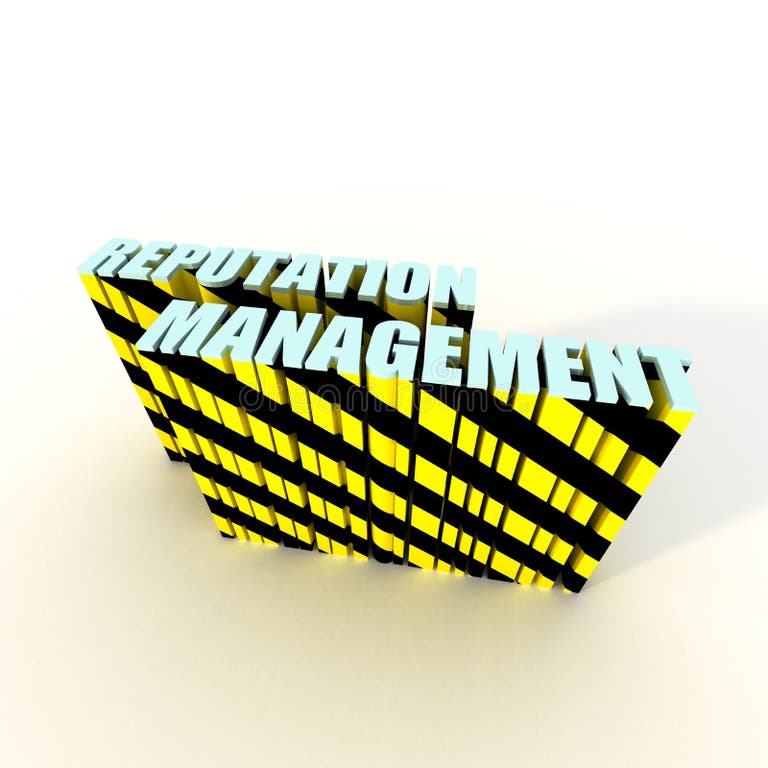 Reputation Management stock illustration. Illustration of employment ...