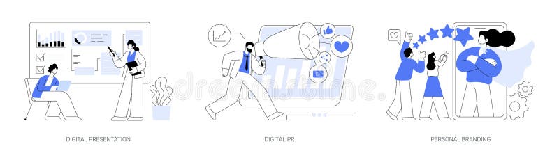 Reputation Management Abstract Concept Vector Illustrations. Stock ...