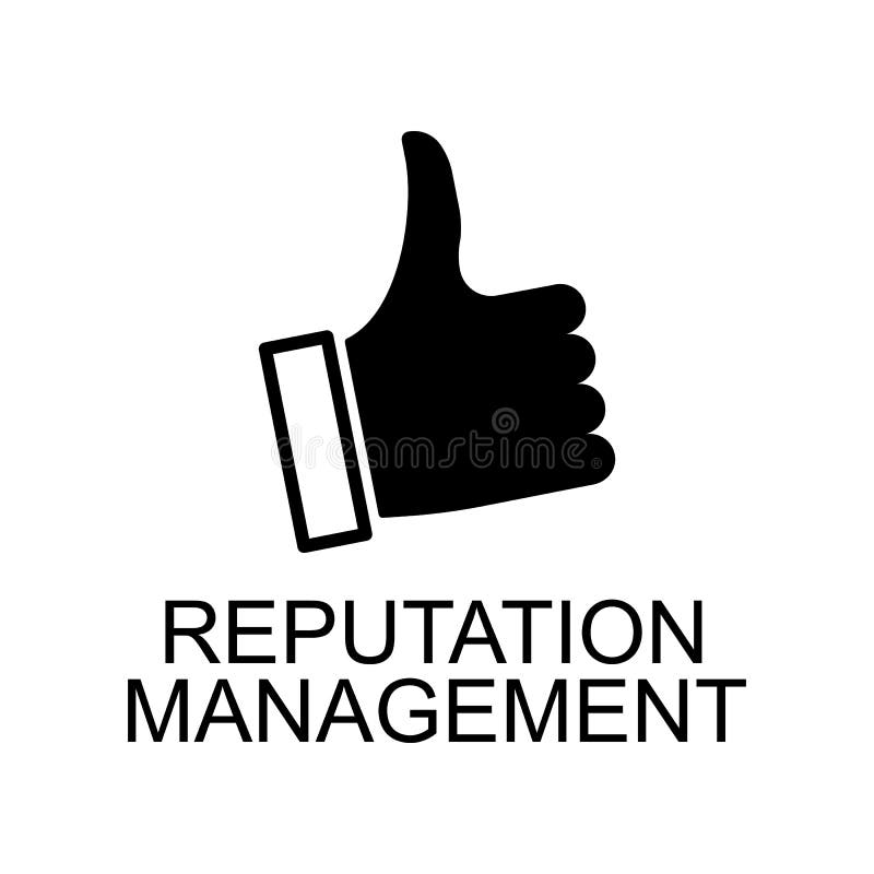 Reputation Management Icon. Element of Seo and Development Icon with ...