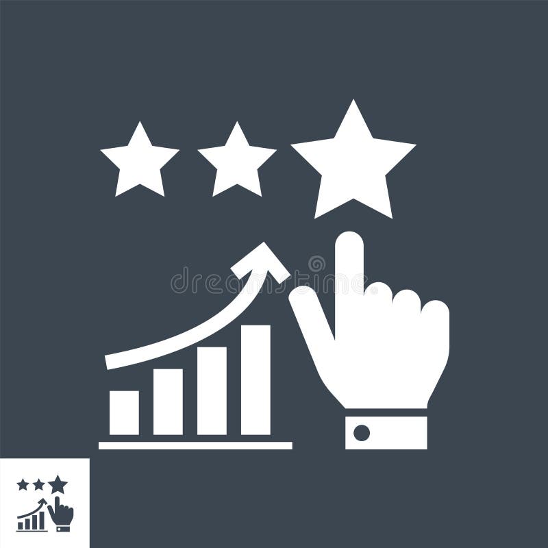 Seo Reputation Vector Icon on White Background. Flat Vector Seo ...