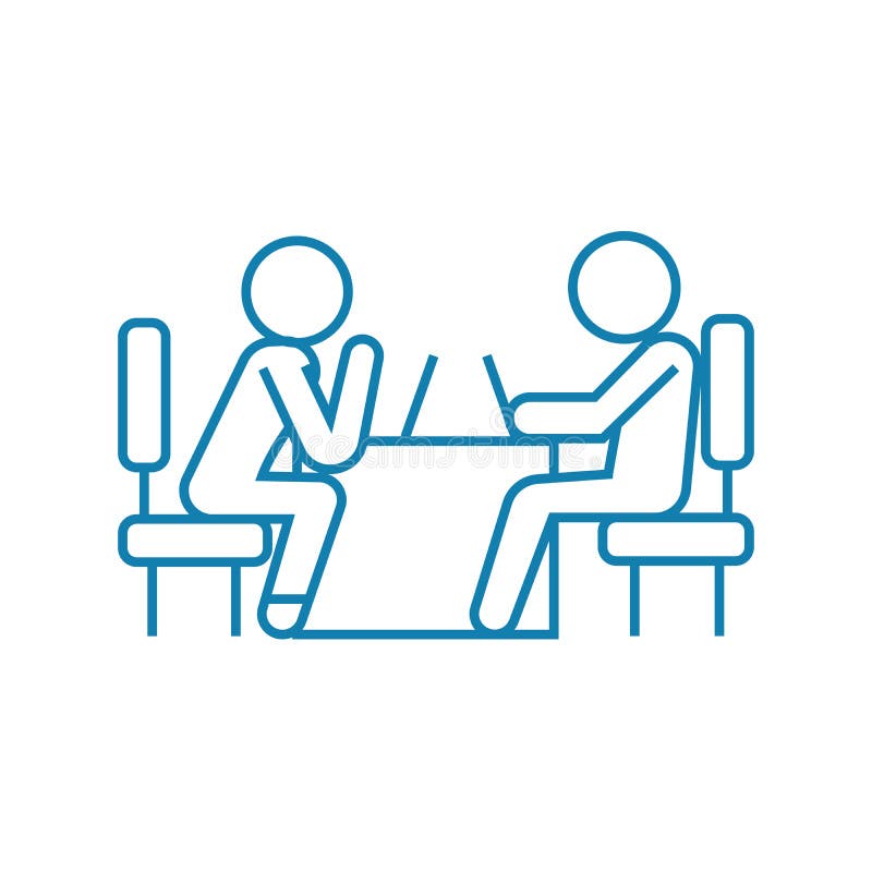 Request for Help Linear Icon Concept. Request for Help Line Vector Sign ...