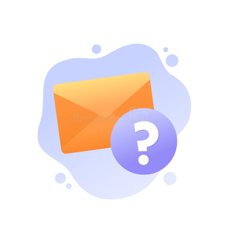 Request Mail Vector Icon for Apps and Web Stock Vector - Illustration ...