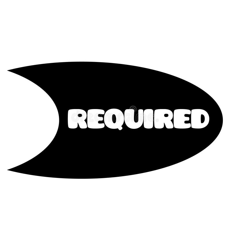Required stamp on white stock vector. Illustration of aged - 124219575