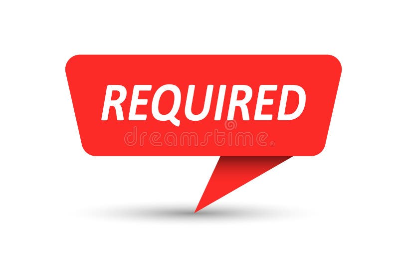 Required. Vector Banner, Pointer, Sticker, Label or Speech Bubble Stock ...