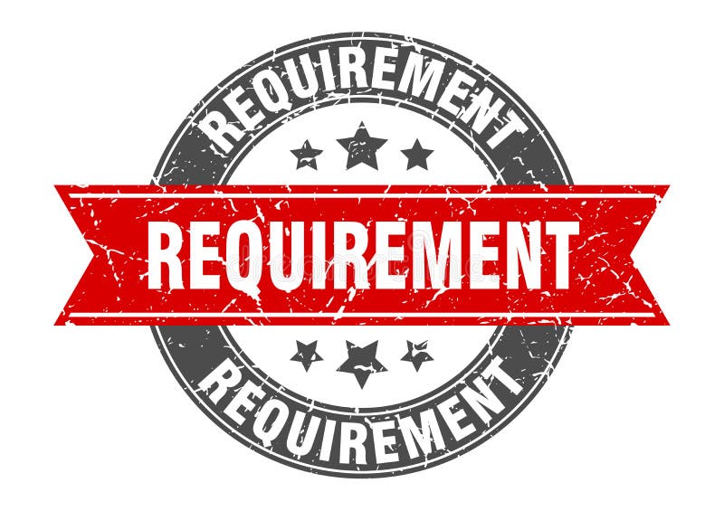 Requirement Sign Stock Illustrations – 1,645 Requirement Sign Stock ...