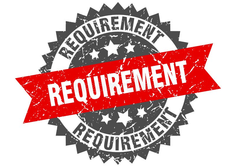Requirement Sign Stock Illustrations – 1,645 Requirement Sign Stock ...