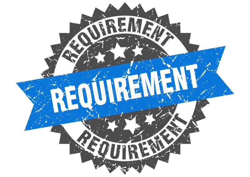 Requirement Sign Stock Illustrations – 1,645 Requirement Sign Stock ...