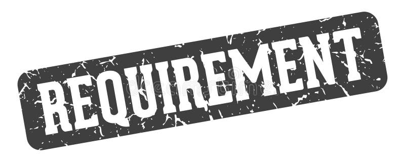 Requirement Sign Stock Illustrations – 3,611 Requirement Sign Stock ...