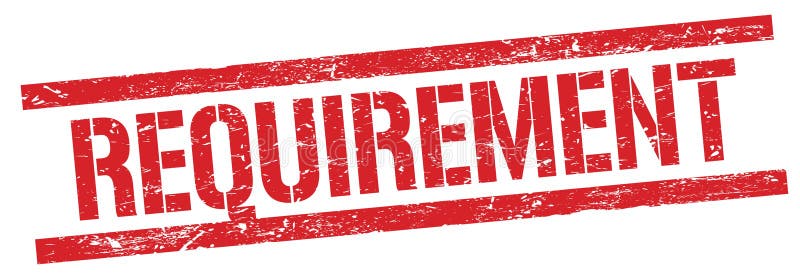 Requirement Stamp Stock Illustrations – 1,489 Requirement Stamp Stock ...