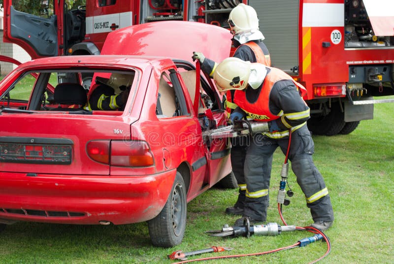 Rescue from car editorial stock photo. Image of technology - 33726388