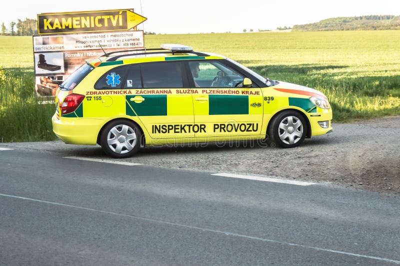 Rescue car in action editorial stock image. Image of emergency - 72345834