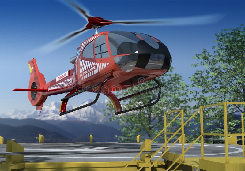 Rescue Chopper stock illustration. Illustration of colours - 18976620