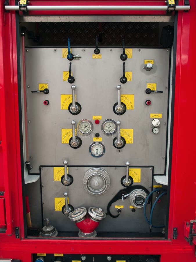 Rescue Fire Truck Equipment Stock Image - Image of horizontal, help ...