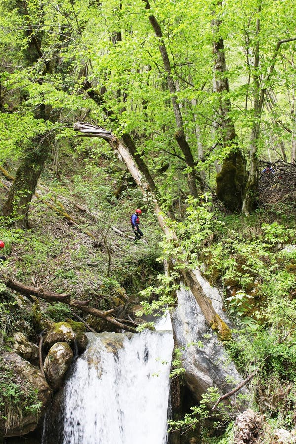 Rescue Guy in Searching for Someone Person Stock Photo - Image of ...