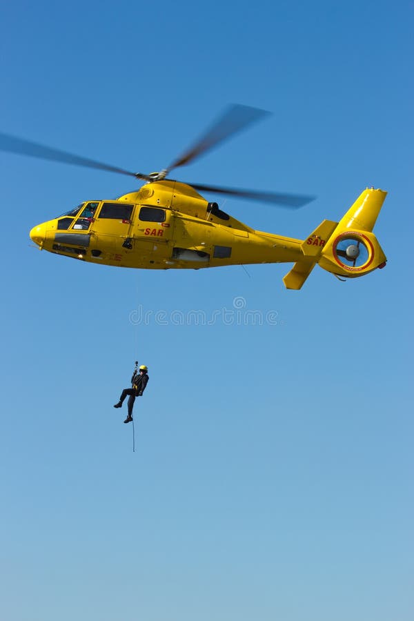 US Coast Guard Rescue Helicopter Editorial Stock Photo - Image of ...