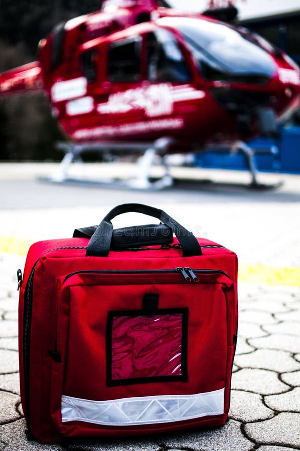Rescue helicopter stock image. Image of rucksack, helicopter - 68222689