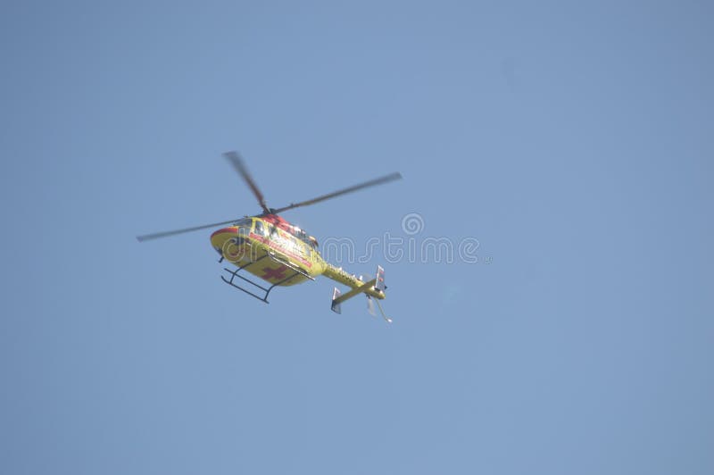 Rescue Helicopter 911 editorial stock photo. Image of driver - 278603003