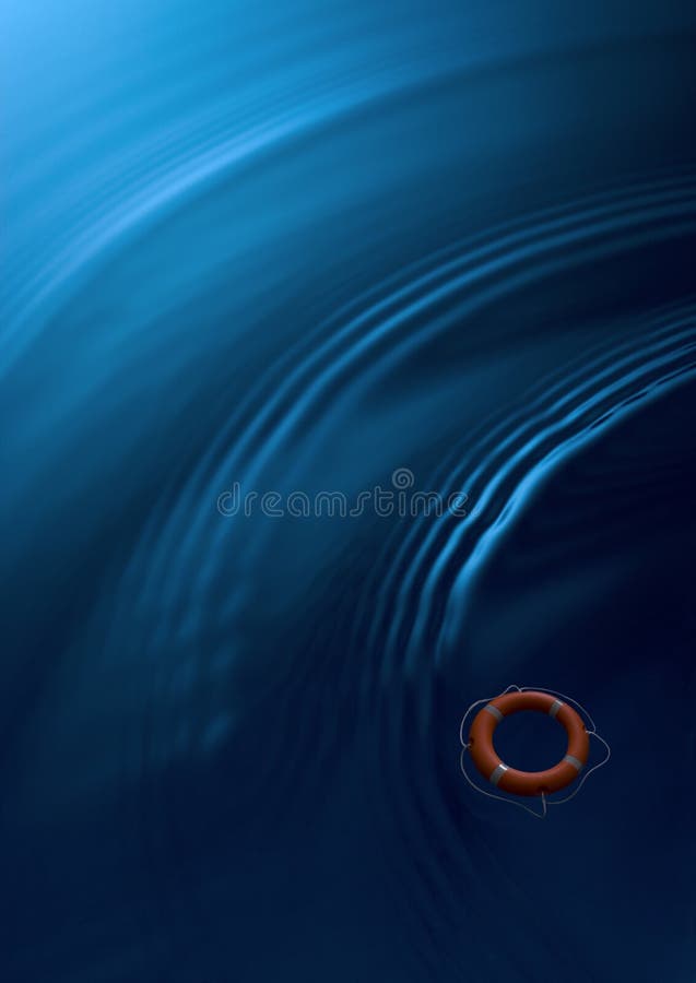 Rescue Lifebuoy Water Ring Background Stock Image - Image of lifebouy ...