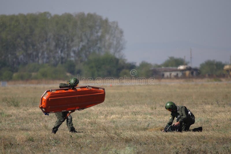 Military Rescue Operation - Air Show Editorial Image - Image of ...