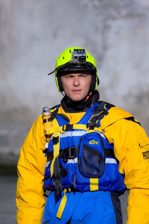 Rescue dog stock image. Image of mission, call, mountain - 17518893