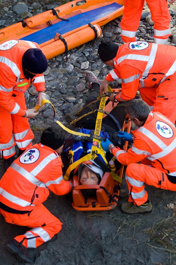 Rescue mission editorial photography. Image of river - 22427502