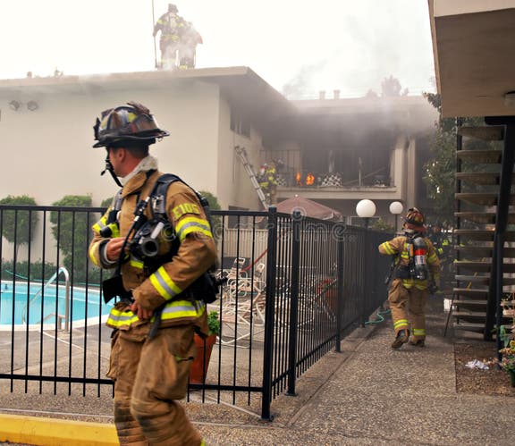 Rescue in Progress editorial photo. Image of firefighters - 16145896