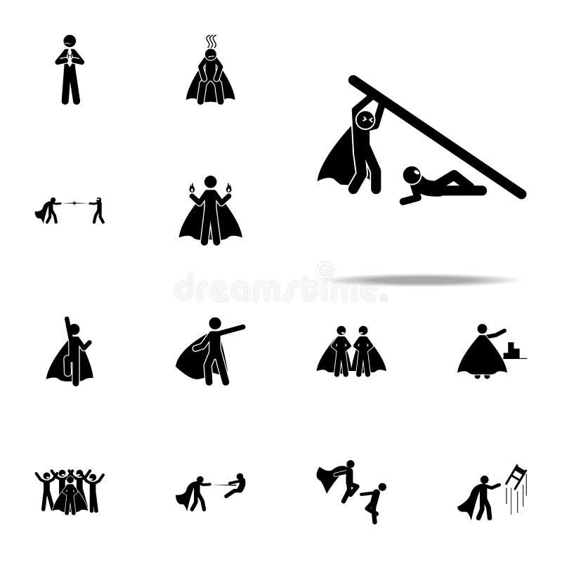 Hero, the Rescue Icon. Element of Superhero Icon for Mobile Concept and ...