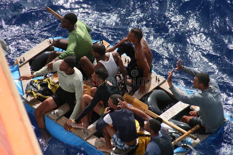 Rescue at Sea editorial image. Image of cubans, conquest - 20582415