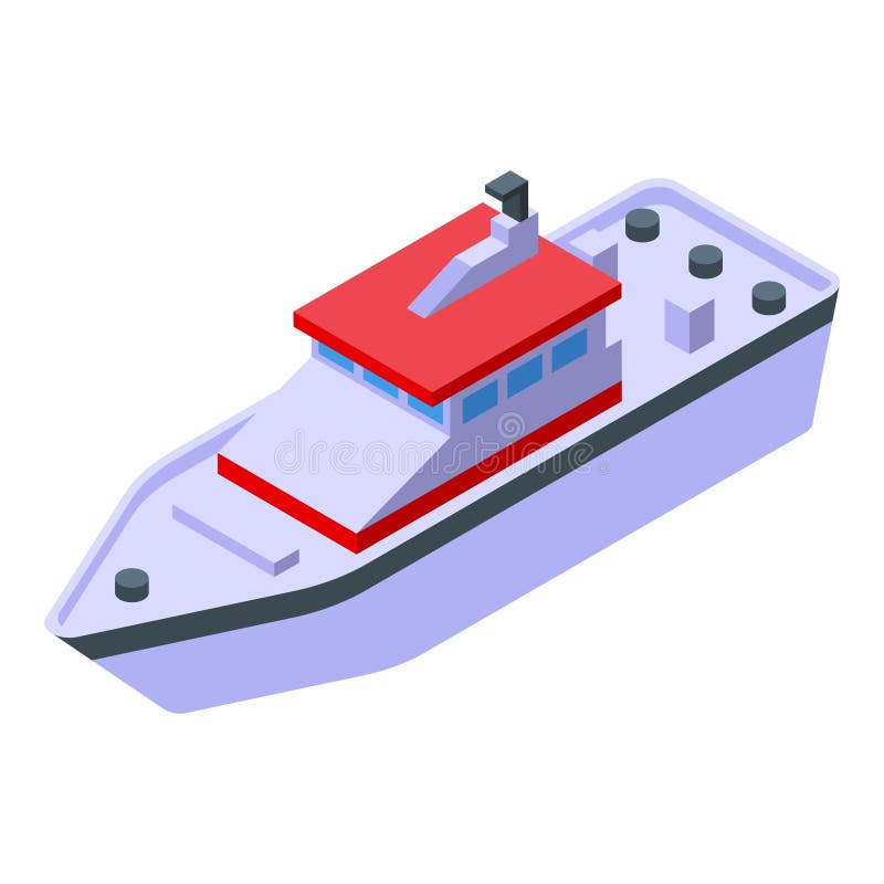 Rescue Ship Icon Isometric Vector. Sea Coast Stock Vector ...