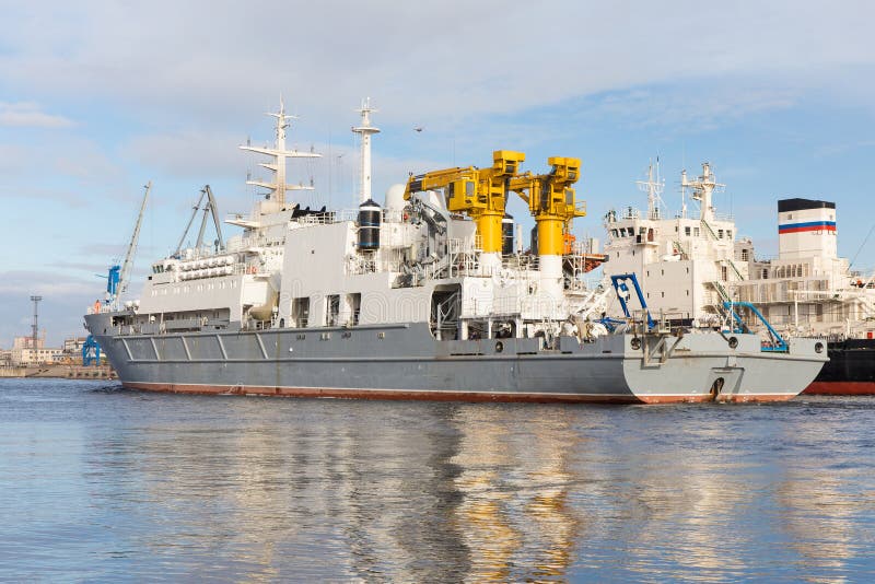 Rescue ship stock image. Image of rescuer, port, security - 51678481