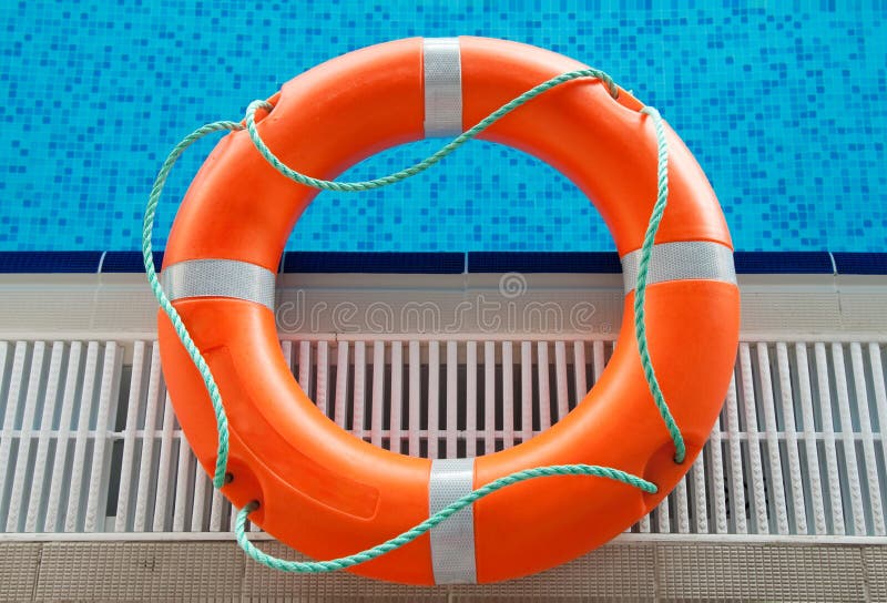 Rescue in swimming pool stock image. Image of pool, equipment - 14923755