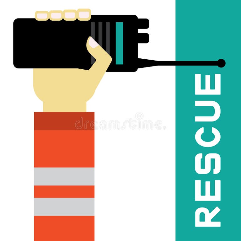Rescue stock vector. Illustration of help, text, save - 45668561